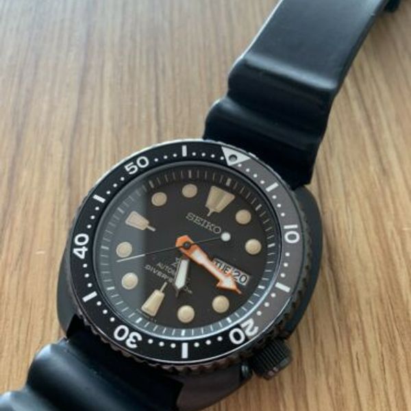 SEIKO SRPC49 Black Limited Edition Ninja Turtle | WatchCharts Marketplace