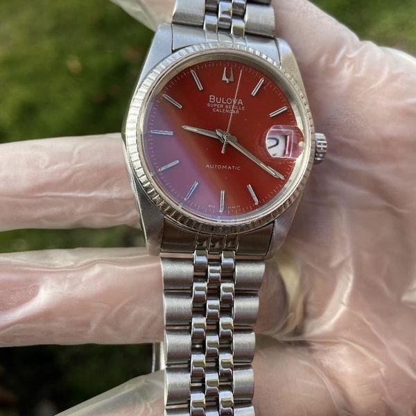 Rare Bulova Sevilla Red Dial | WatchCharts
