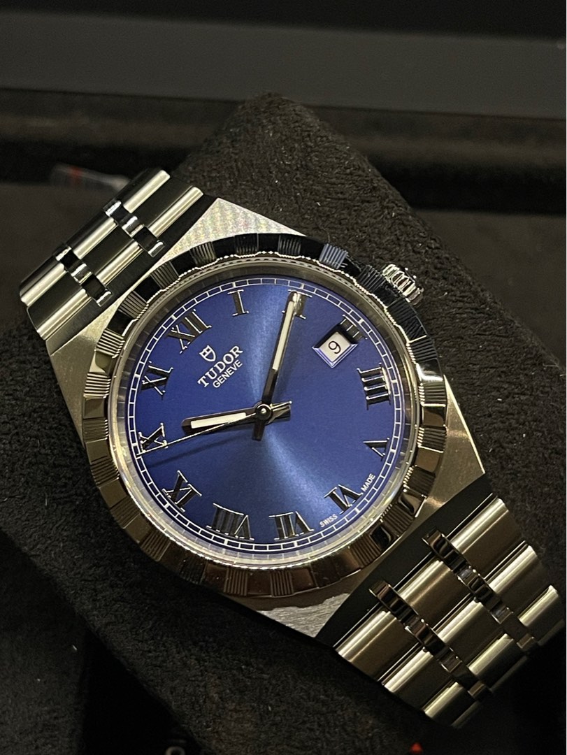 Tudor Royal 38 28500 Blue (March 2024) | WatchCharts Marketplace