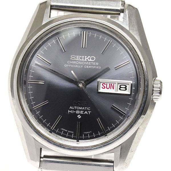 In translation [SEIKO] Seiko KS King Seiko Day-Date 5626-7040 Automatic Men's _673974 [Used ...