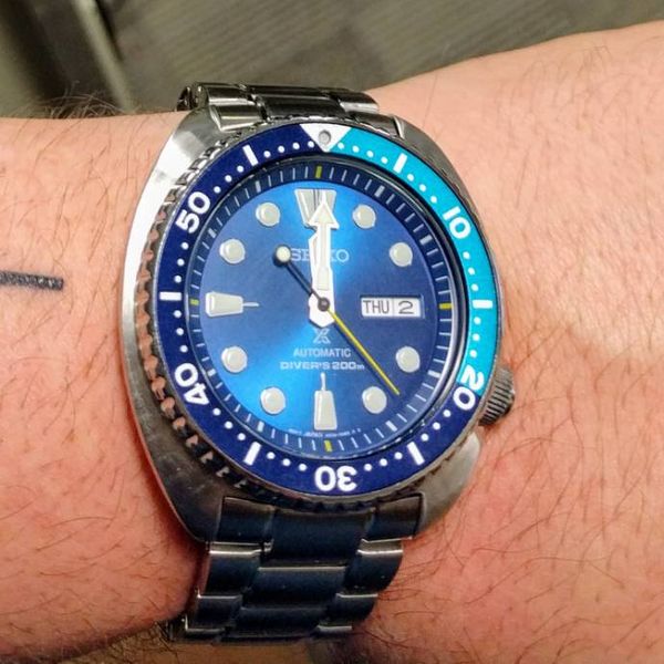 FS: Seiko Turtle limited edition blue lagoon | WatchCharts