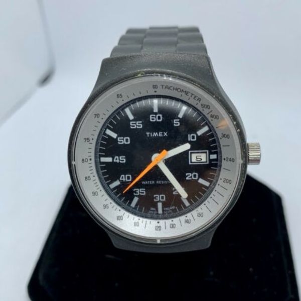 Vintage 1978 Timex Black Max Watch, 28659 02578 Running, England ...