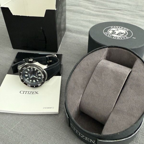 Citizen Men's Eco-Drive Silver Tone - New With Box No Tag ...