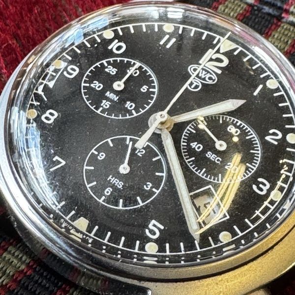 CWC British Pilots Military Swiss Aviation Chronograph Menâ s Watch ...