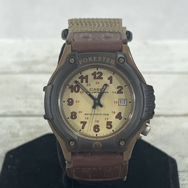 Casio Forester FT-500 Unisex Analog Field Watch Backlight Date ...