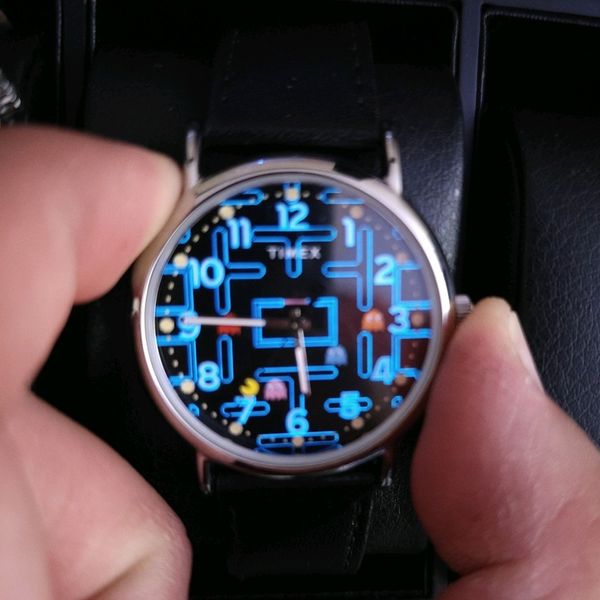 TIMEX Pac-Man Weekender collaboration model watch | WatchCharts Marketplace
