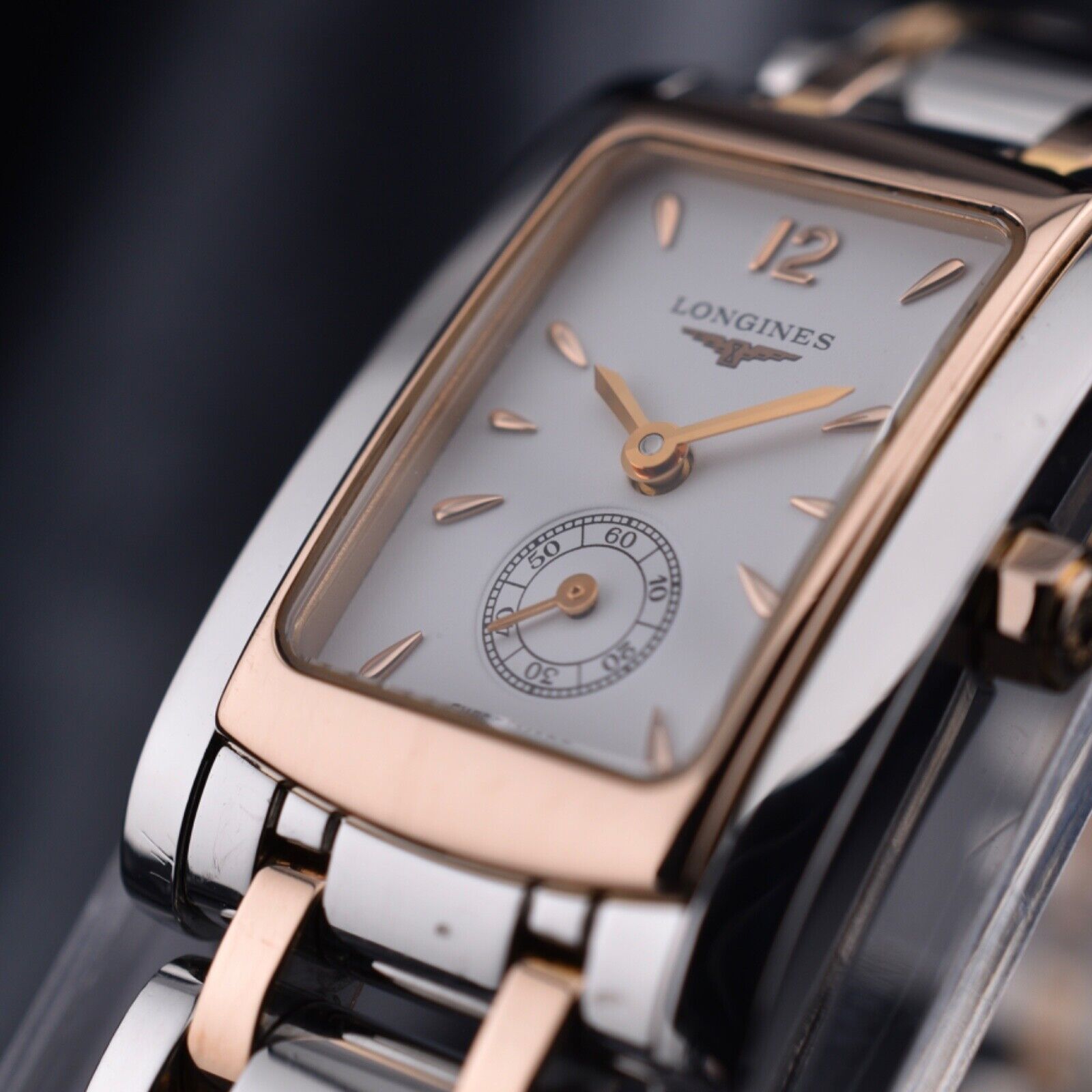 Longines DolceVita 20 Quartz Two Tone Pink L5.155.5.18 Price as of ...
