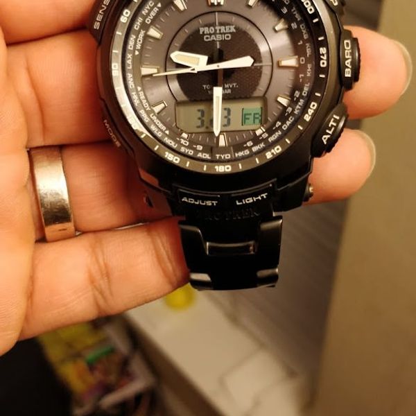 FSO: Casio Protrek PRW-5100YT Titanium Solar Atomic | WatchCharts