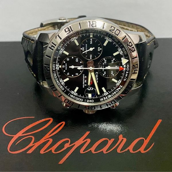 Chopard Men’s GMT Chronometer 8992 Watch 1000 Miglia | WatchCharts ...