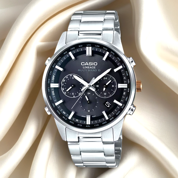 CASIO LINEAGE LIW-M700D-1AJF Multiband 6 Solar Radio Men's Watch from ...