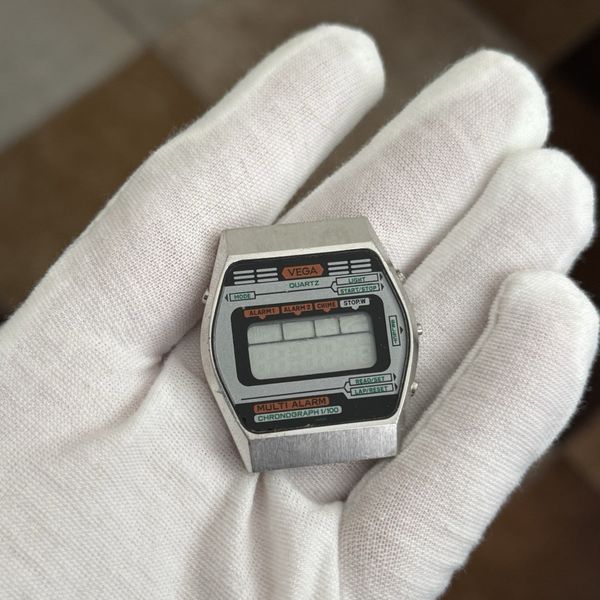 Vintage Citizen Vega Digital Chronograph Alarm Watch 9248-390041 - For ...