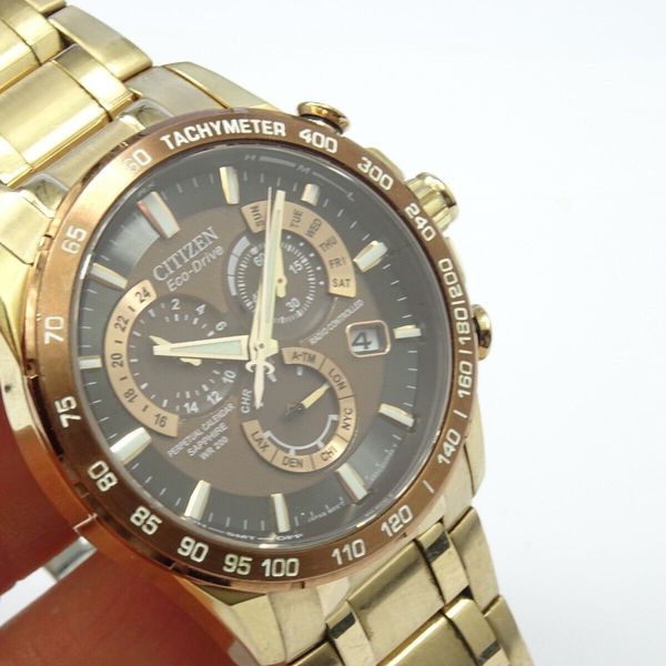 CITIZEN Eco Drive E650 Men's Perpetual Calendar Radio Controlled ...