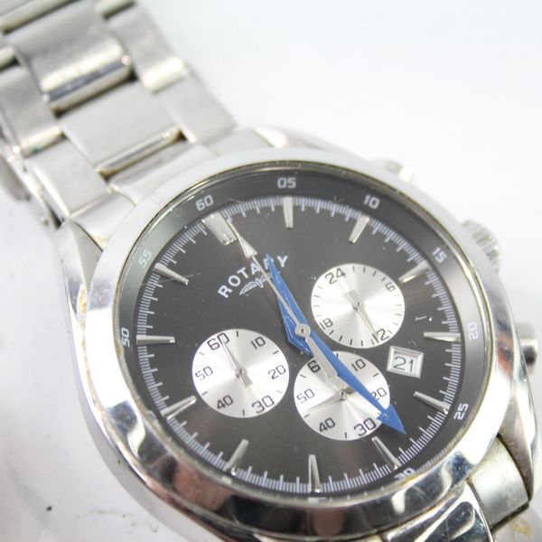 Mens Rotary Chronograph Watches Quartz Working x 3 | WatchCharts ...