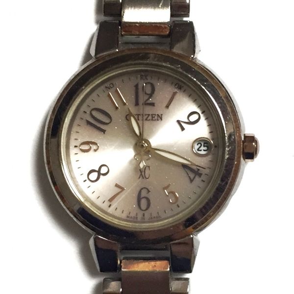 [New] [Used] CITIZEN XC Watch Eco Drive Pink Gold | WatchCharts Marketplace