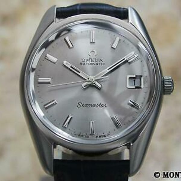 Omega Seamaster Cal 565 Rare 36mm Men's Swiss Made Auto Vintage Watch ...