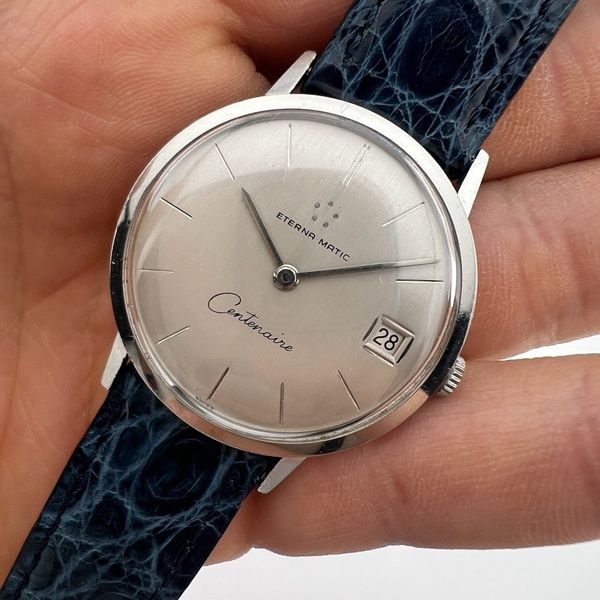 Eterna Matic Modello Centenario Automatico Calibro 1439u Swiss Made ...