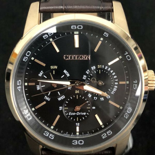 Citizen Eco-Drive Mens Watch Leather Strap 8729-S09340 | WatchCharts