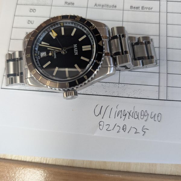 [WTS] Maen Hudson 38 GMT - Full Kit | WatchCharts Marketplace