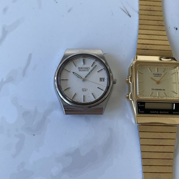 Job Lot Seiko & Casio Bundle X 5 Watches LCD Display Chronograph ...