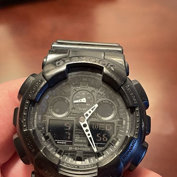 Casio G-SHOCK Men's Black Watch - GA-100-1A1DR | WatchCharts Marketplace
