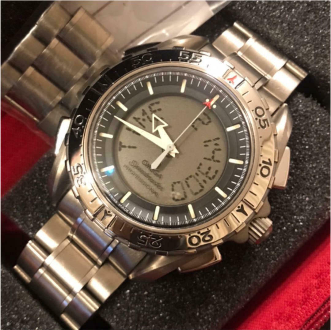 OMEGA Speedmaster Aviator X33 Titanium Watch 3290.50 First Generation ...