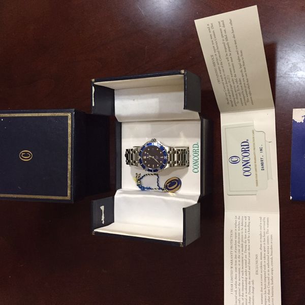 FS: Concord Saratoga Automatic Submariner Diver Stainless | WatchCharts ...