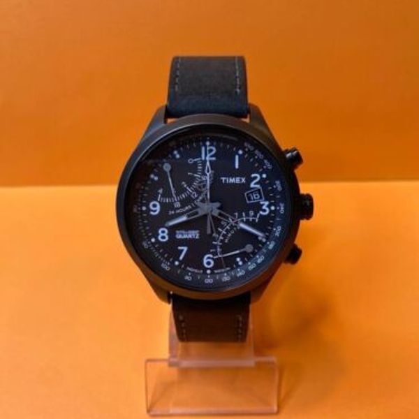 Timex Gents Intelligent Fly-Back Chronograph 43mm Watch T2N700 RUNNING ...