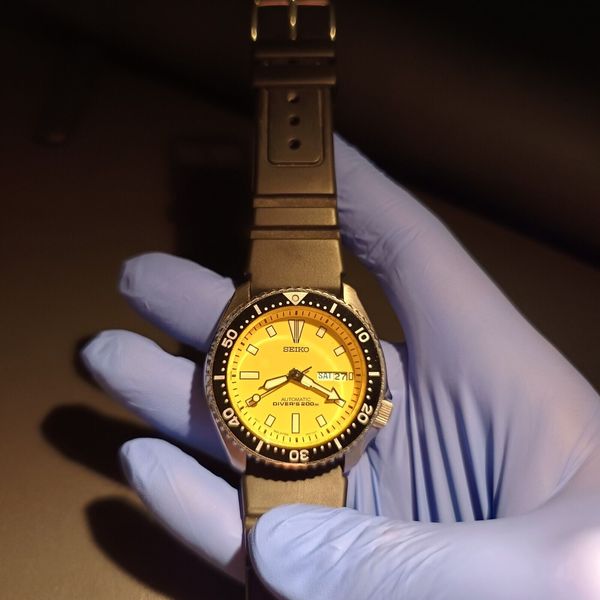 Seiko Automatic Diver's "Bumblebee" SKXA35 Watch | WatchCharts Marketplace