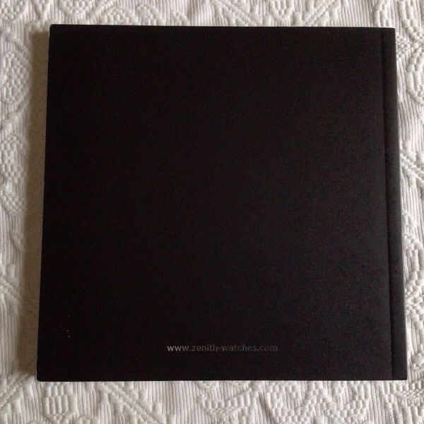 Libretto Booklet Istruzioni Zenith Elite | WatchCharts Marketplace