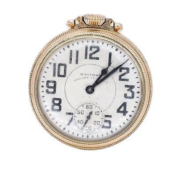Waltham Vanguard 10k Rolled Gold Plate No. 1623 Grade 23 Jewel Pocket ...