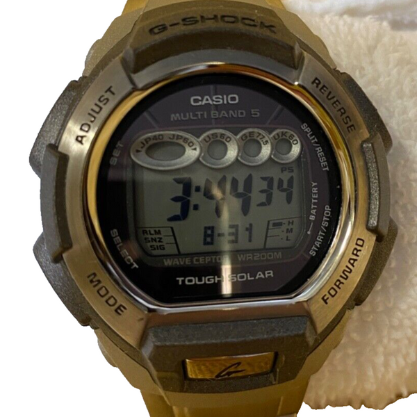 Casio Circa 2007 G-SHOCK GW-810D 3050 Men's Tough Solar Stainless Steel ...