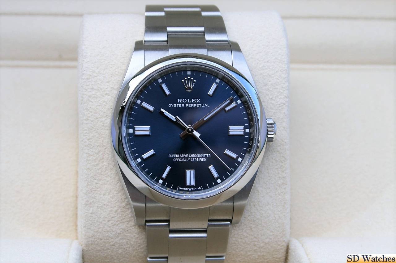 FS: Rolex 126000 OYSTER PERPETUAL 36MM BLUE | WatchCharts Marketplace