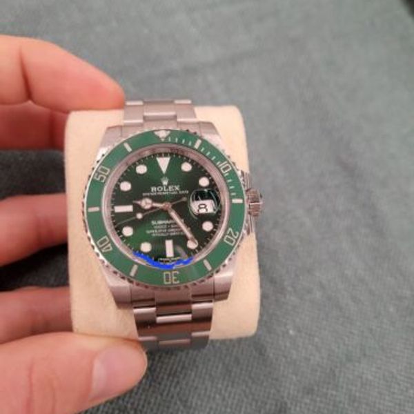 rolex submariner 116610lv hulk full set with first purchase invoice ...