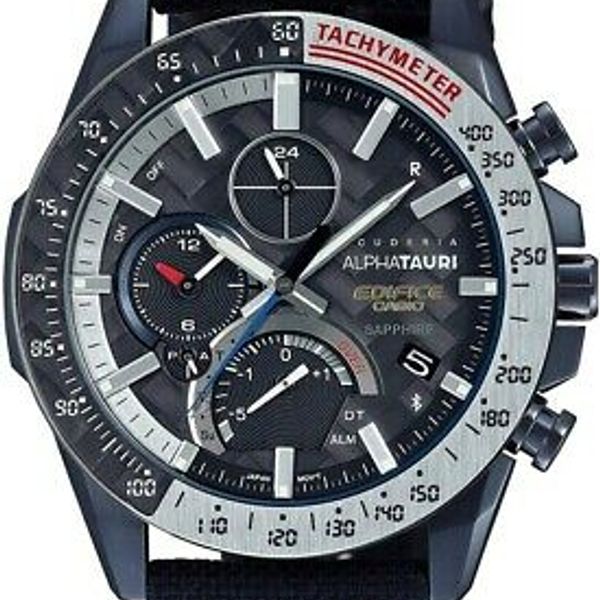 CASIO Watch EDIFICE Scuderia AlphaTauri Limited Edition EQB-1000AT-1AJR ...