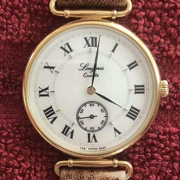 Longines Charleston 5227 Swiss Movement Quartz Dress Watch 30 Meter ...