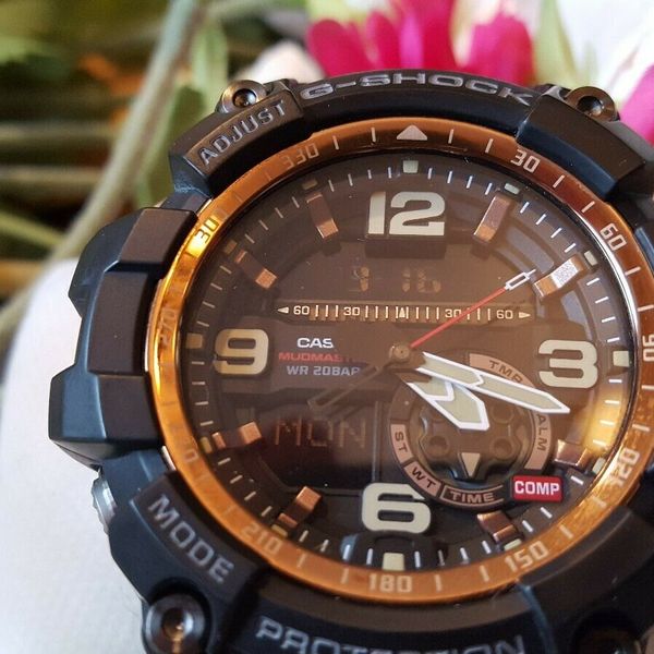 Casio G-Shock Mudmaster GG1000GB-1A with Black Dial Wrist Watch for Men ...
