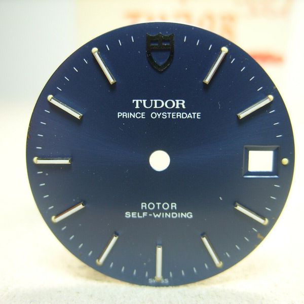 Tudor 9061 blue dial dial nos new vintage stock parts | WatchCharts
