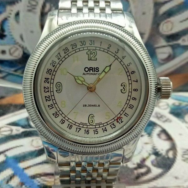 Oris Automatic 25 jewels 7503 Pointer Date Swiss Made Men's Watch | WatchCharts