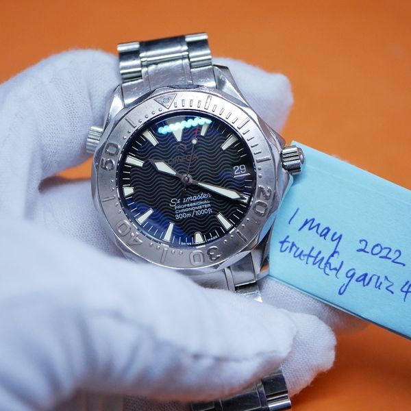 [WTS] OMEGA Seamaster White Gold Bezel Insert 36mm for $1490. Just ...