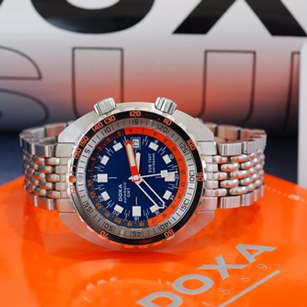 FS: DOXA SUB 750T GMT Caribbean | WatchCharts Marketplace