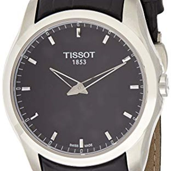 Watch Tissot Men's Free Shipping Tissot Couturier Secret Date Watch ...