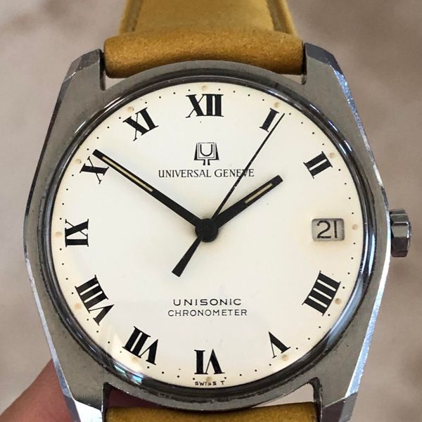 [WTS] Universal Genève Unisonic unpolished with tuning fork movement ...