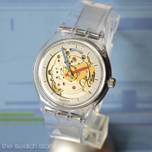 Swatch Automatic Conversion Watch GK100 Jelly Fish | WatchCharts ...
