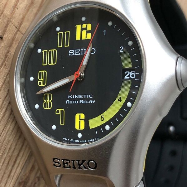 Seiko Kinetic Auto Relay 5J22-0A90 | WatchCharts Marketplace