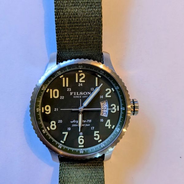 Filson x Shinola Mackinaw Field Watch | LIMITED EDITION | WatchCharts ...