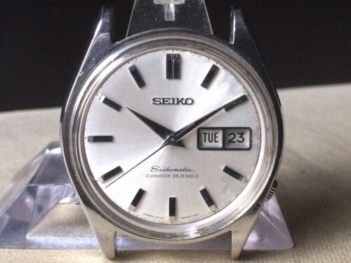 Vintage SEIKO Automatic Watch/ SEIKOMATIC Weekdater 6218-8950 35J 1966 ...