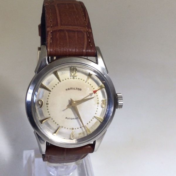 Vintage HAMILTON K-500, Cal. 658, 17J Automatic, Ca. 1954, Working ...