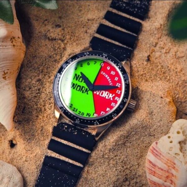 Spinnaker Watch - Limited Edition Spongebob Work Not Work Cahill ...