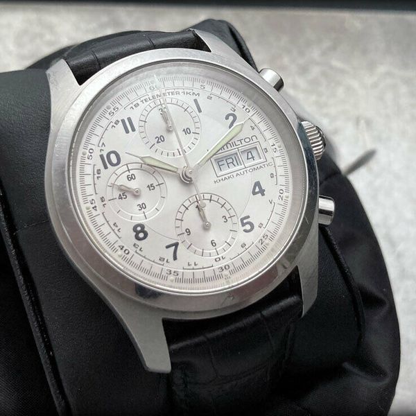 Hamilton Khaki Field Automatic Chronograph - 7750 Valjoux - 42mm ...