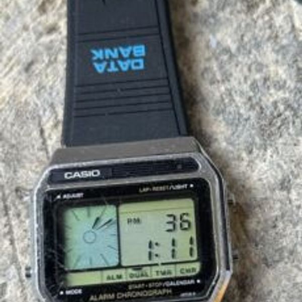 RARE CASIO DIGITAL WATCH AX-210 Working No Screen Bleed | WatchCharts Marketplace